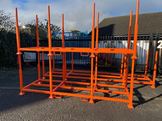 3M Steel Stillage, Extra Height, metal post pallet, stackable, heavy ...